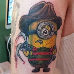 36 Mais Criativas Tatuagens De Minions