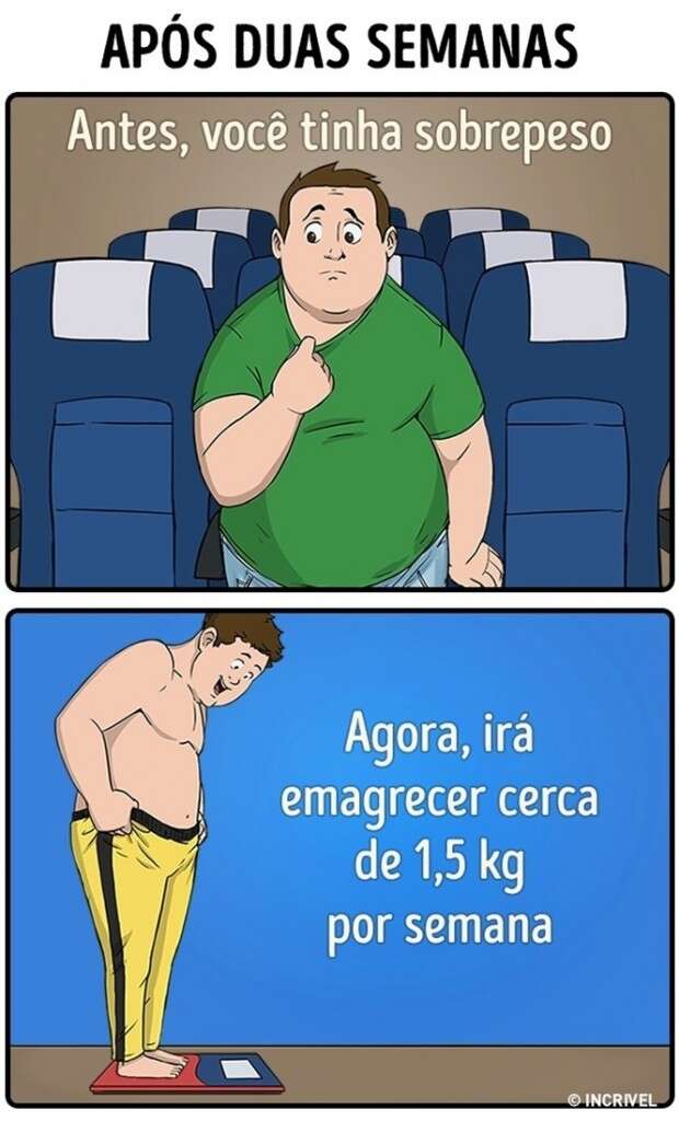 Sequência De Imagens Mostra O Que Acontece Com Seu Corpo Quando Você